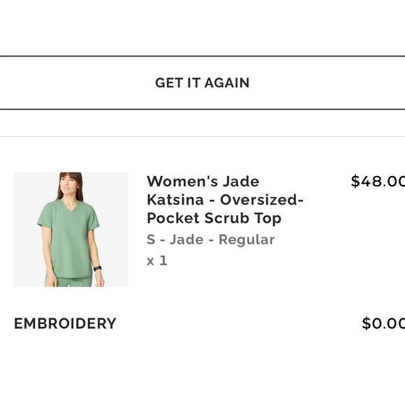 Figs | Tops | Figs Jade Katsina Scrub Top Small | Poshmark